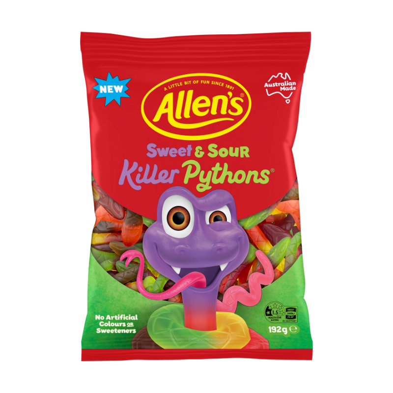 Allen S Killer Python Sweet And Sour 192g My Sweeties