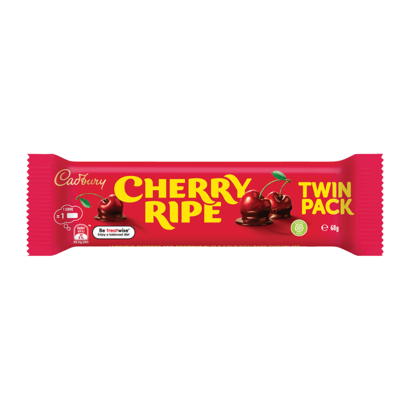 Cadbury Cherry Ripe Twin Pack 68g – My Sweeties
