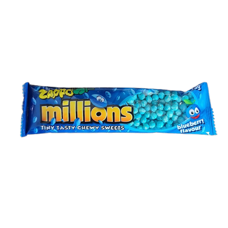 Zappo Millions Blueberry 75g – My Sweeties