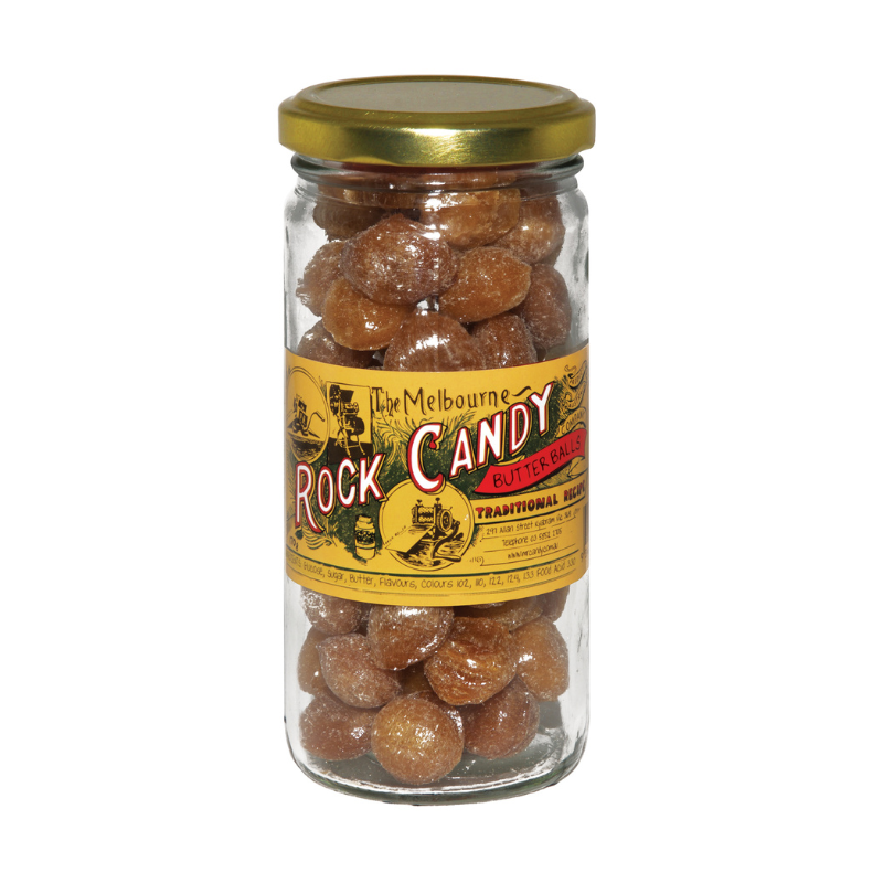 The Melbourne Rock Candy Butter Balls 170g – My Sweeties