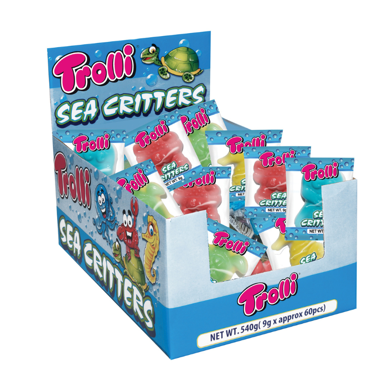 Trolli Sea Critters 9g - Approx 60 Units – My Sweeties