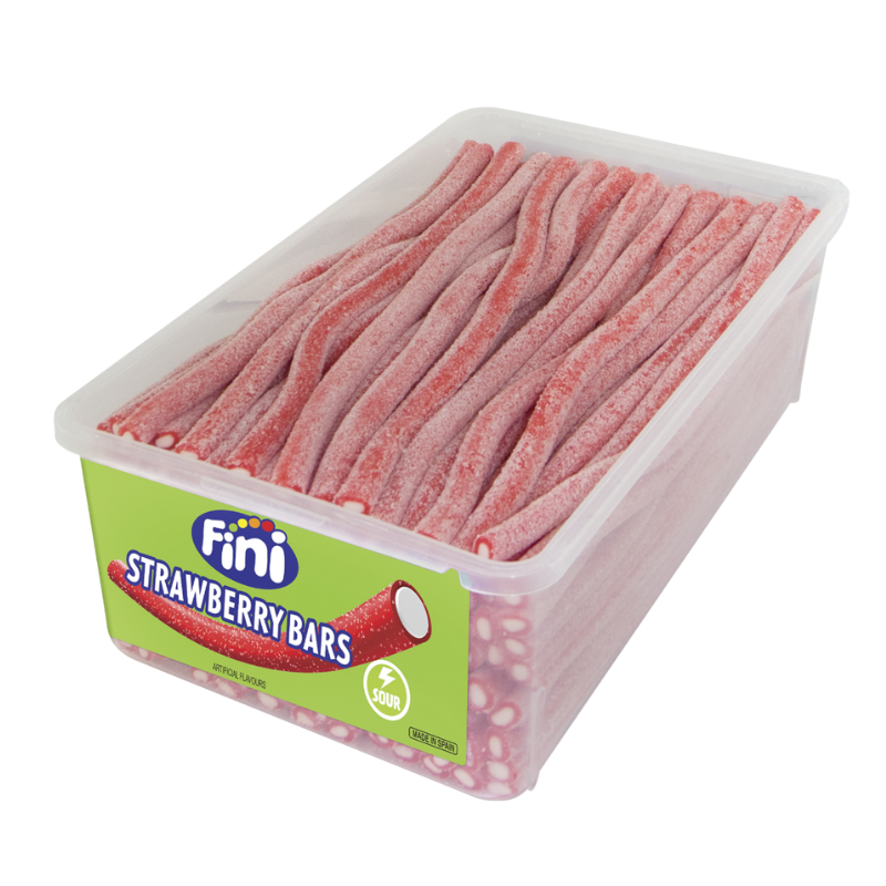 Fini Strawberry Bars 1.54kg - 150pcs – My Sweeties