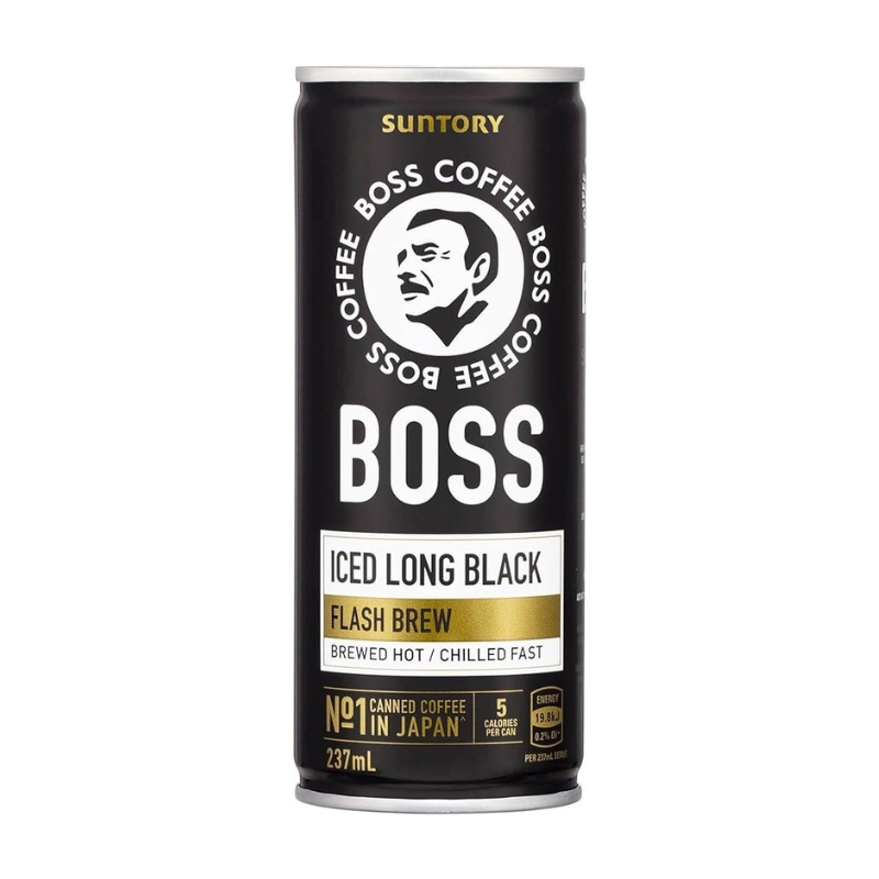 Boss Iced Long Black 237ml x 12 – My Sweeties