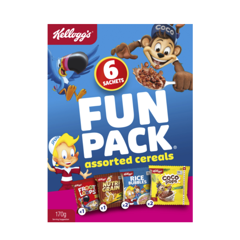 Kellogg's Fun Pack 170g – My Sweeties