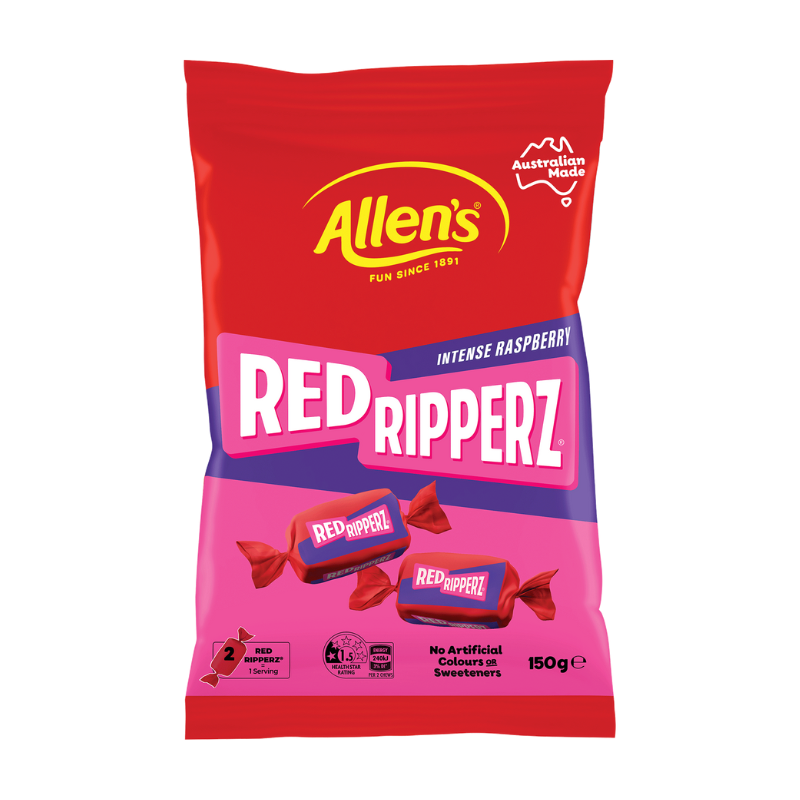 Allen's Red Ripperz 150g – My Sweeties