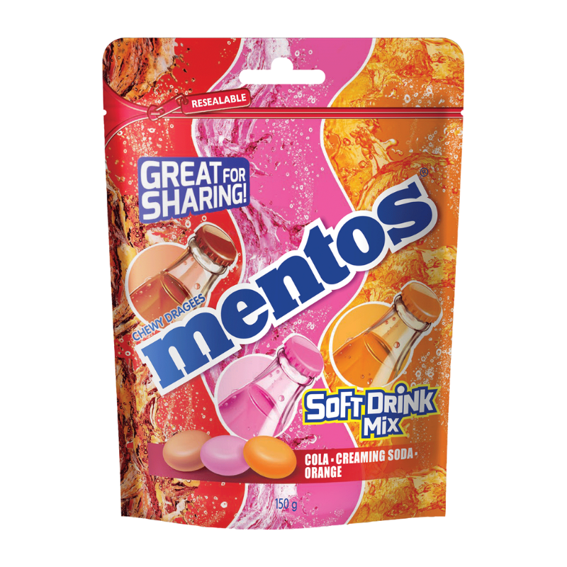 Mentos Soft Drink 150g – My Sweeties