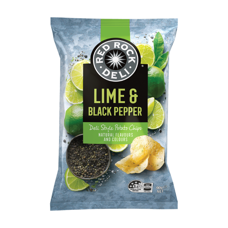 Red Rock Lime & Black Pepper 90g – My Sweeties