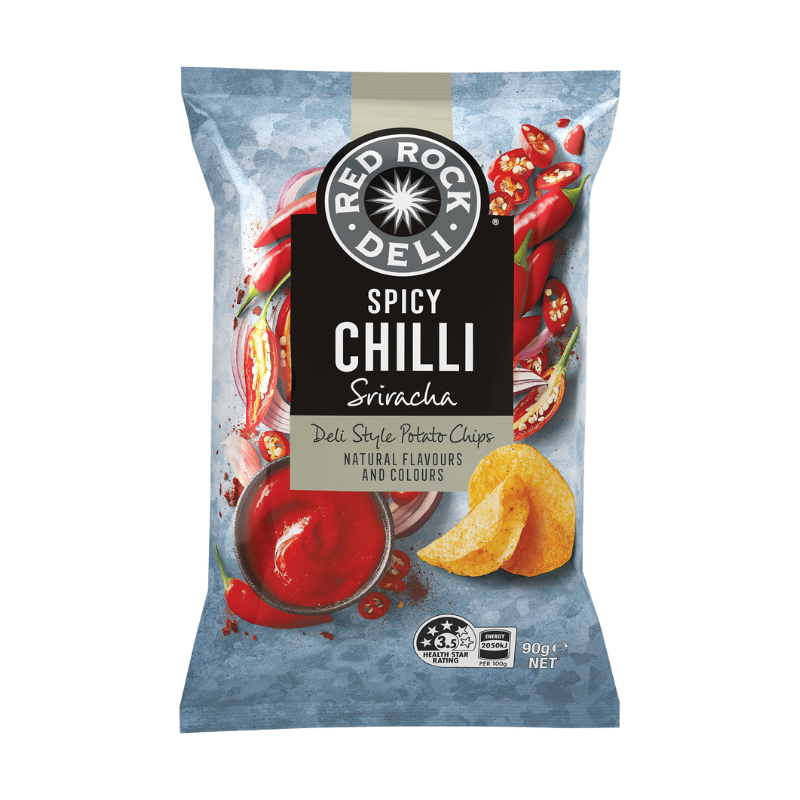 Red Rock Spicy Chilli Sriracha 90g – My Sweeties