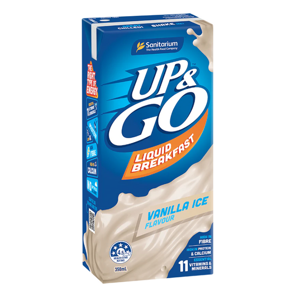 Up & Go Vanilla Ice 350ml x 12 – My Sweeties