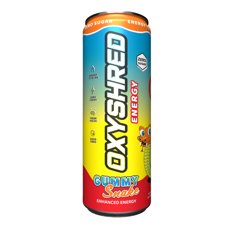 Oxyshred Gummy Snake 355ml x 12 – My Sweeties