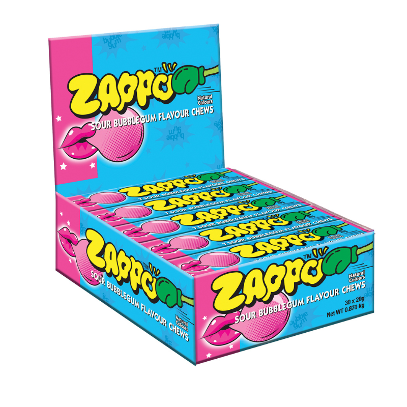 Zappo Bubblegum Flavour 29g – My Sweeties