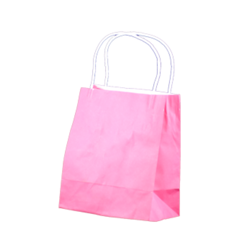 Kraft Paper Bag Pink 10pkt – My Sweeties