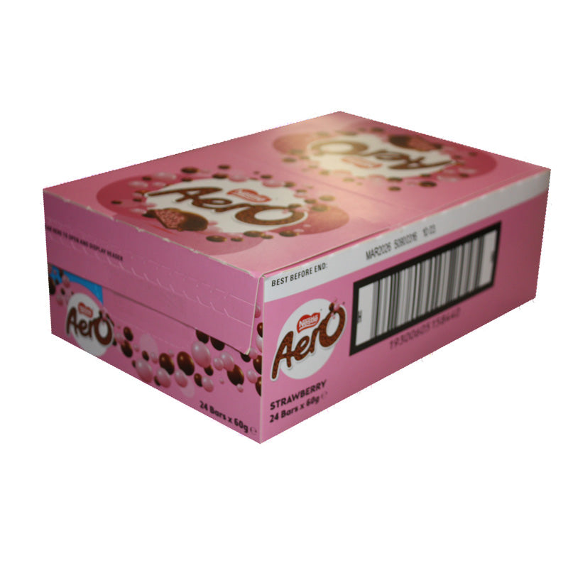 Aero Strawberry Share Bar 60g – My Sweeties