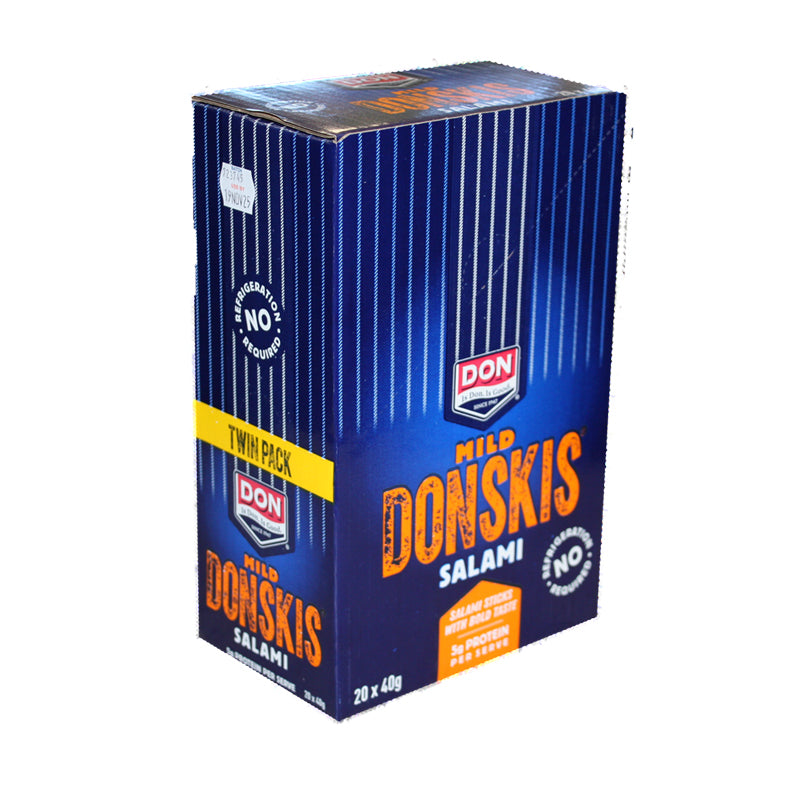 Don Mild Donskis Salami Twin Pack 40g – My Sweeties