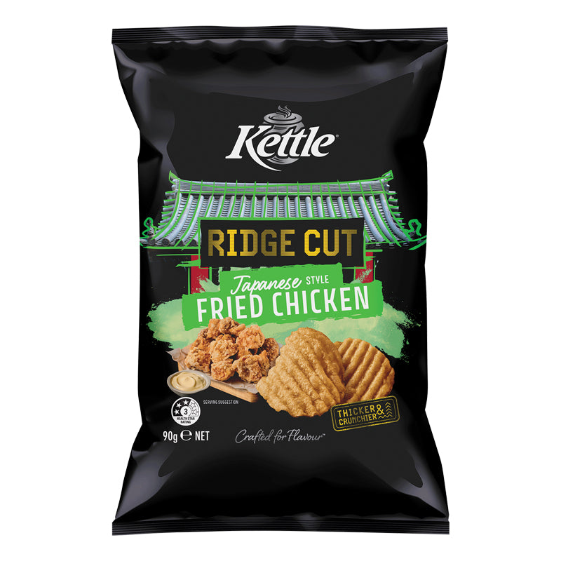 Kettle Ridge Cut Japanese Fried Chicken 90g x 12 (1 Box) – My Sweeties