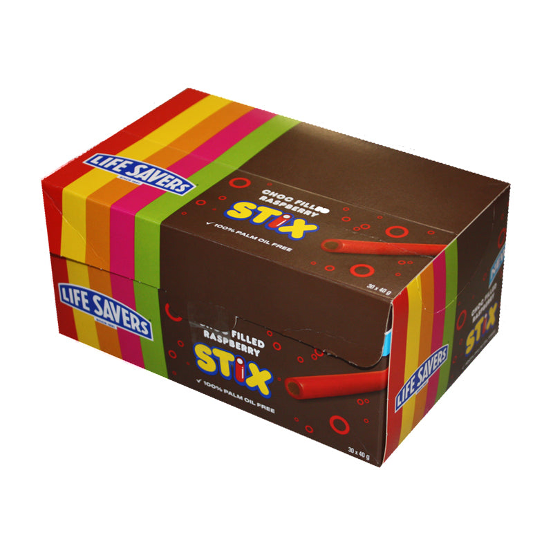 Life Savers Stix Choc Filled Raspberry 40g – My Sweeties