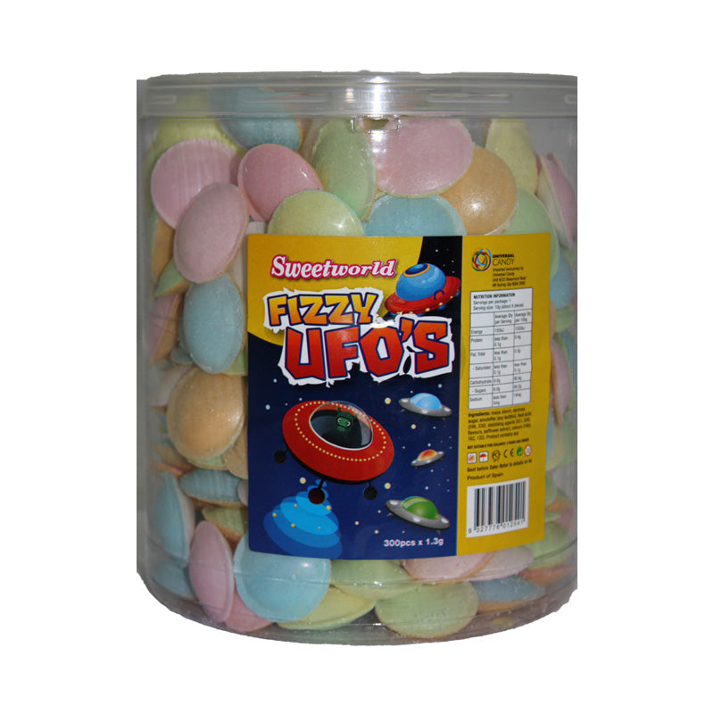 Fizzy UFO's 300 pieces – My Sweeties