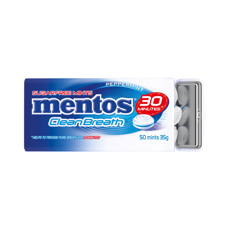 Mentos Clean Breath Peppermint 35g – My Sweeties