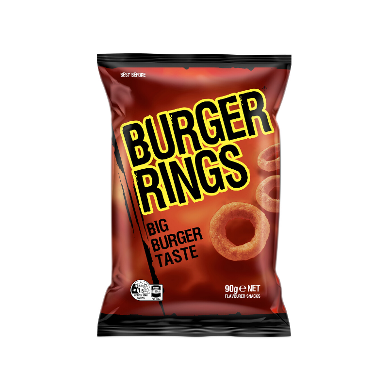 Burger Rings Original 90g – My Sweeties
