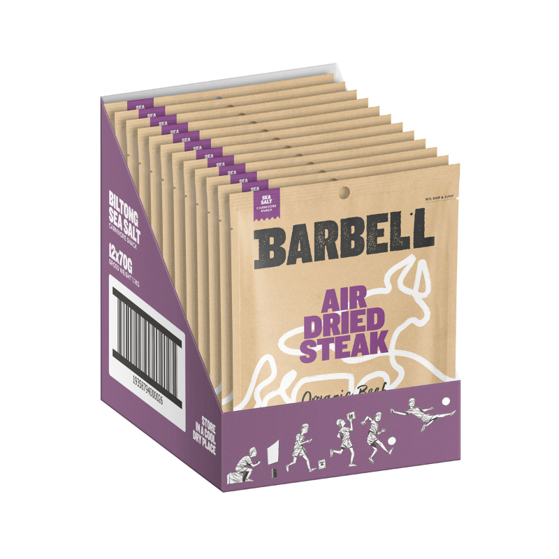 Barbell Biltong Sea Salt 70gm – My Sweeties