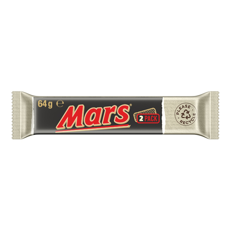 Mars Bar 2 Pack 64g – My Sweeties