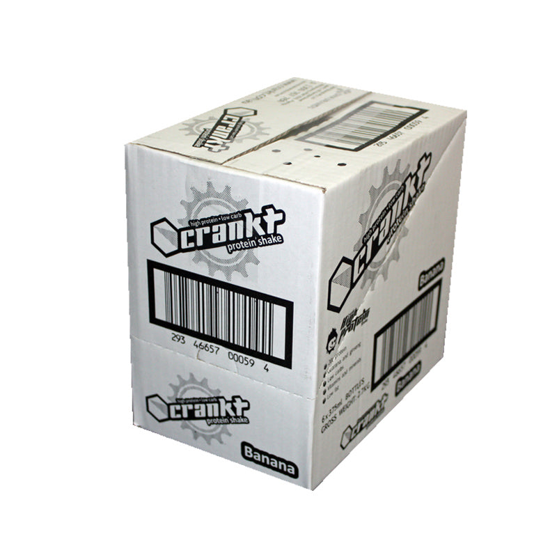 Crankt Protein Shake Banana 400ml – My Sweeties